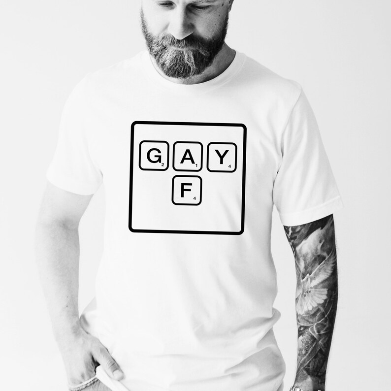GAY AF LGBTQ Shirt Pride Shirt Lgbtq Support Scrabble Shirt Gay gay-af-lgbtq-shirt-pride-shirt-lgbtq-support-scrabble-shirt-gay