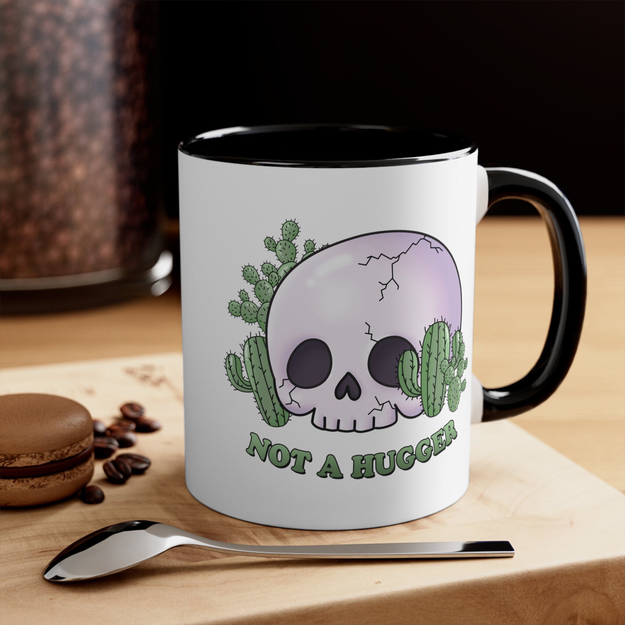 Not A Hugger Coffee Mug, 11oz | Valentine Coffee Mug | Funny Anti ...