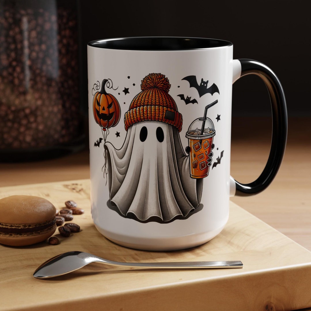 Spooky Season Coffee Mug (11, 15oz) | Halloween Decor | Iced Coffee ...
