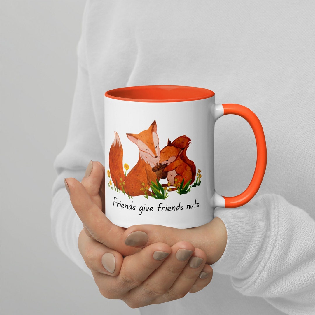 Friends Give Friends Nuts Mug | Coffee Mug | Funny | Friendship Gift ...
