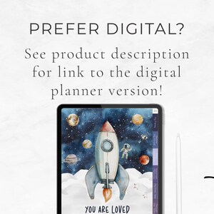 Space Printable Baby Book, Astronaut Memory Book Pages, Baby Milestone ...