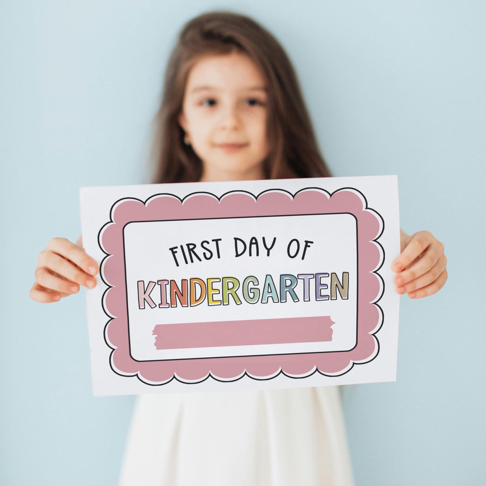 Printable First and Last Day of School Sign, Back to School Milestone ...