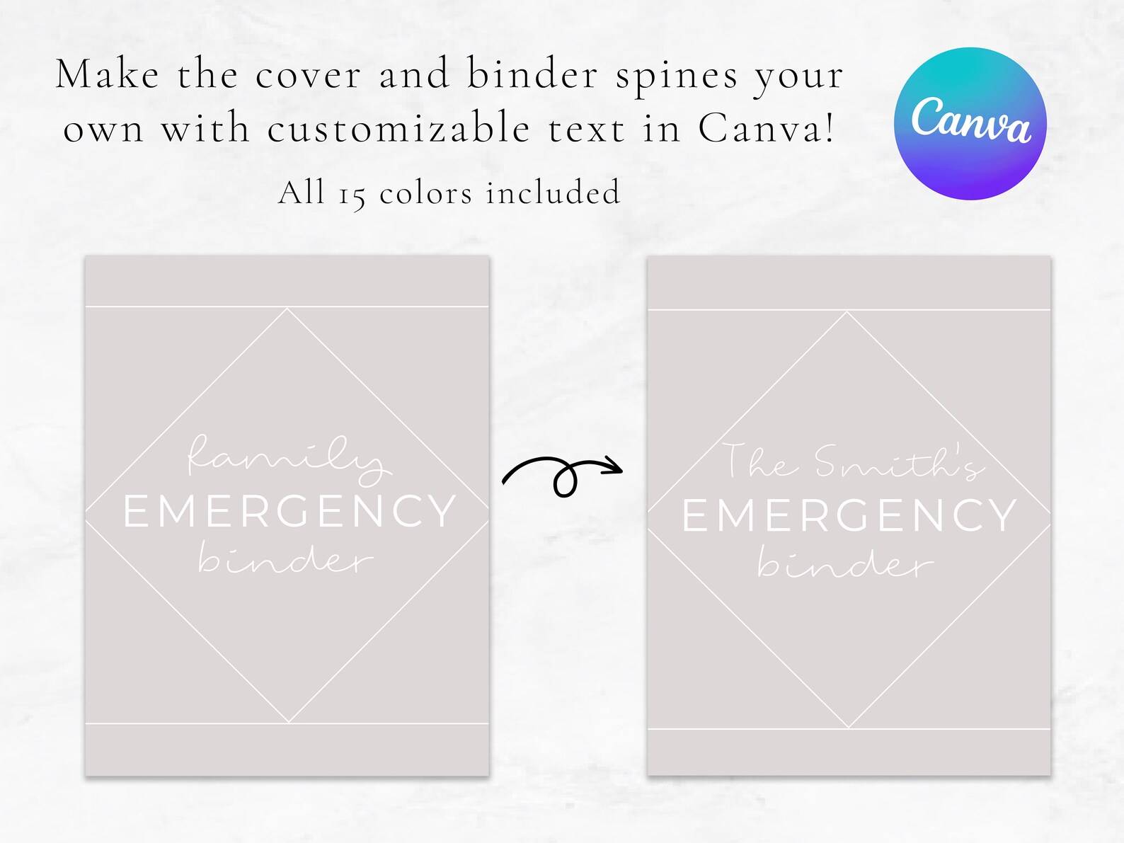 Printable Home Management Binder for Important Documents | Family ...