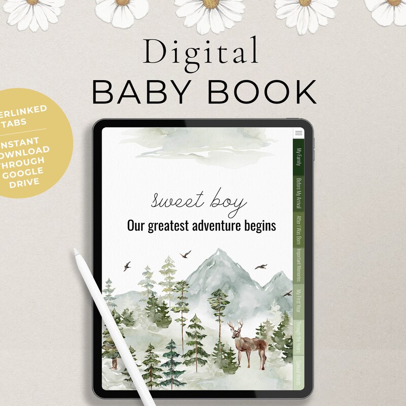 Baby Journal Book - Etsy