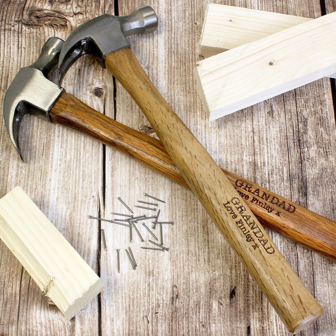Personalised Draper Claw Hammer - for Him, Father's Day, Christmas ...