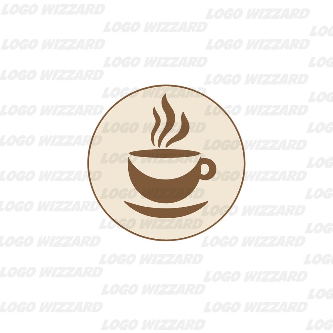 Coffee Shop Logos, Café Logos, DIY Logo Design Template, Coffee Mug ...