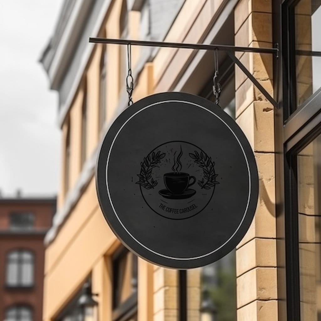 Coffee Shop Logos Café Logos DIY Logo Design Template - Etsy