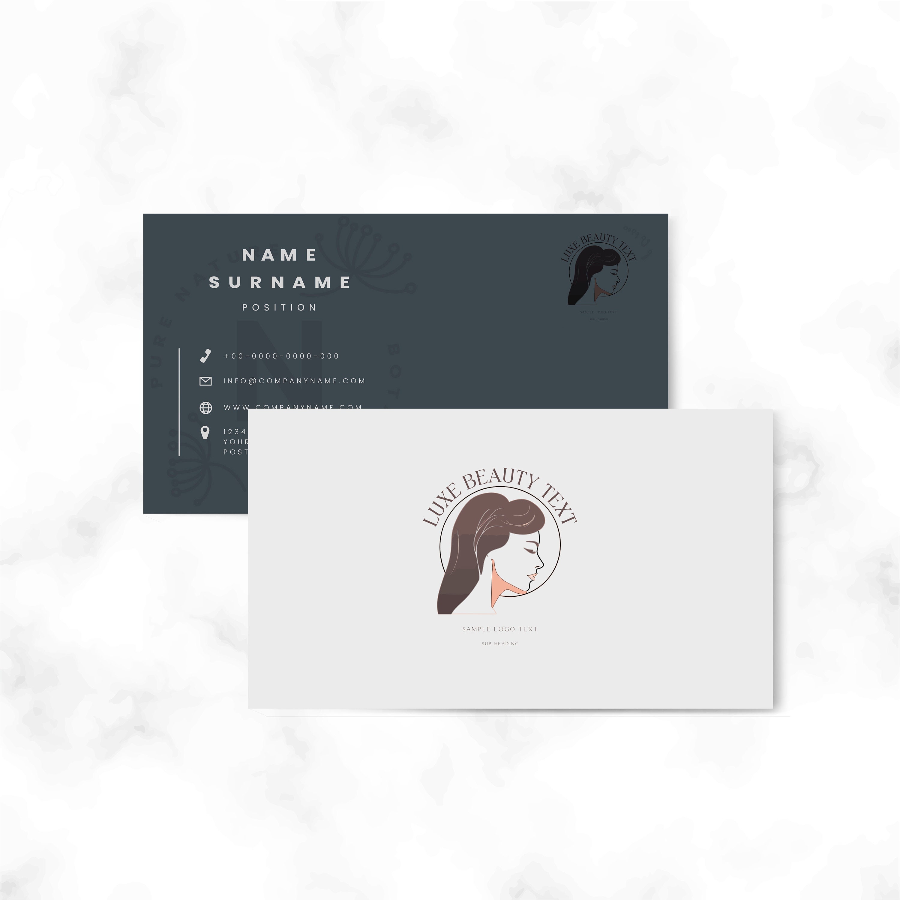 Beauty Logos Skincare Logos DIY Logo Design Template Spa - Etsy