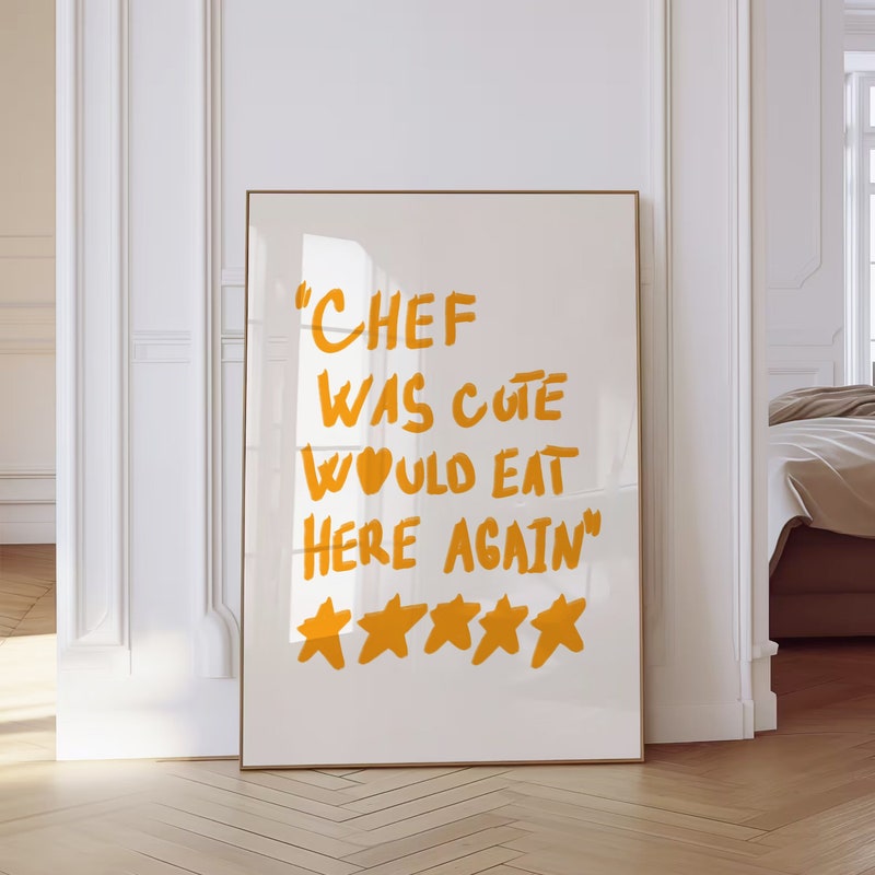 Chef Was Cute - Etsy
