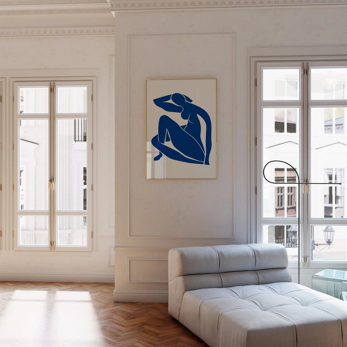 Henri Matisse Print Woman Body Poster, Blue Print, Matisse Poster ...