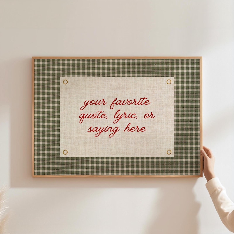 Vintage Custom Text Poster - Etsy UK