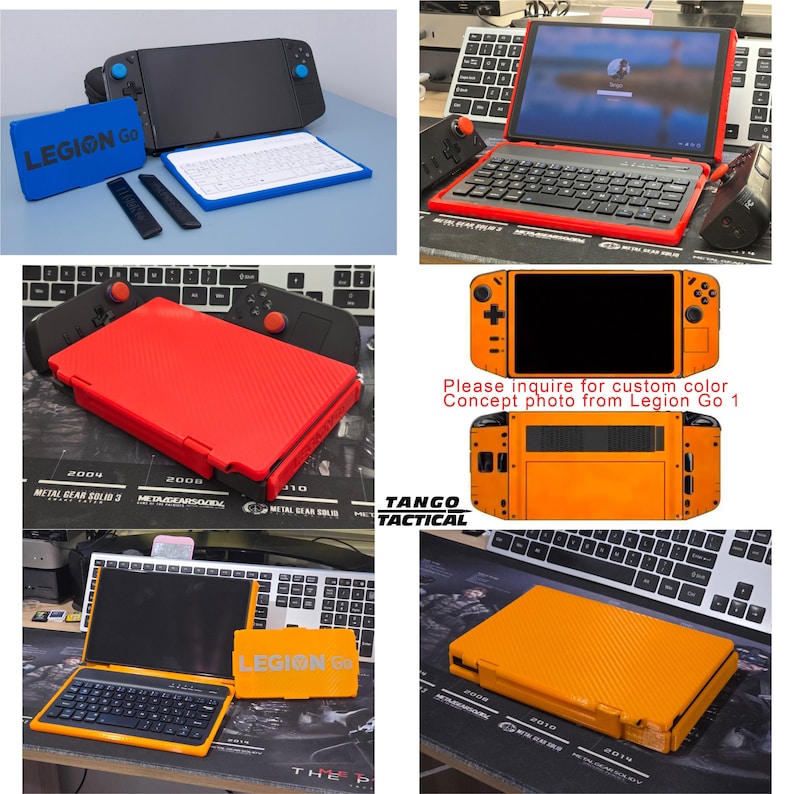 Lenovo Legion Go 2 Keyboard Attachment: Rechargeable Bluetooth, Laptop ...