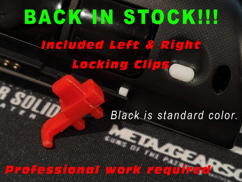 Legion Go 1&2 Locking Clips Replacement (3D Printed) - Etsy