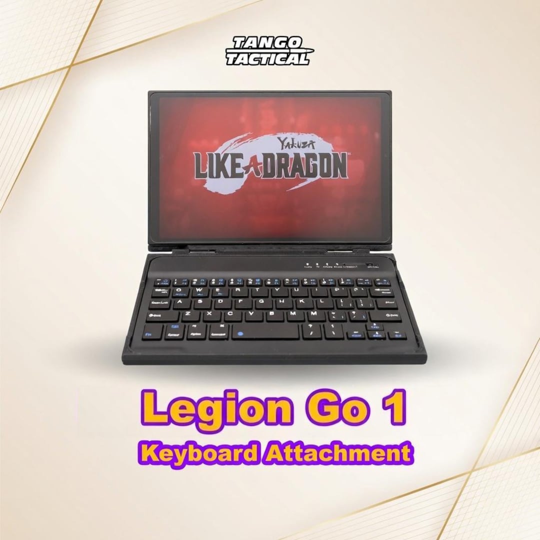 Lenovo Legion Go 1 Keyboard Attachment: Rechargeable Bluetooth, Laptop ...