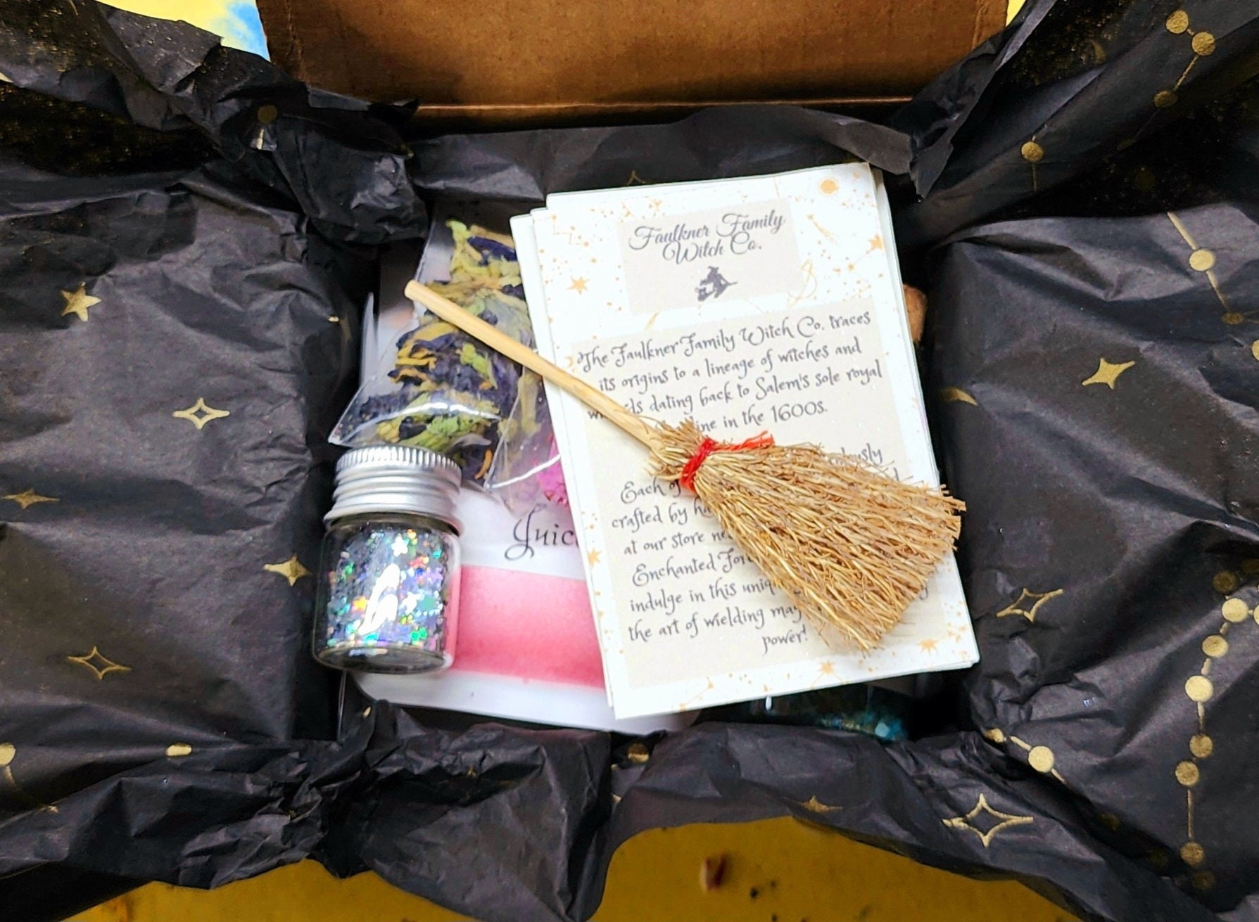 Cosmic Courage Mini Potion Kit: Shimmering Powders & Dried Flowers - Etsy