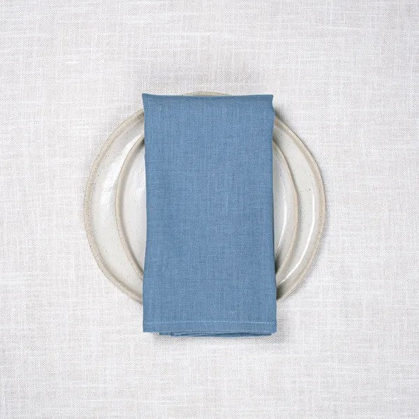 100 Pack Dusty Blue Napkins Perfect for Wedding Cotton Cloth - Etsy