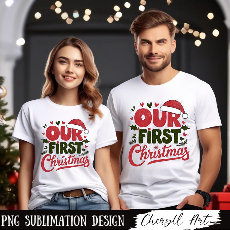 Our First Christmas Svg - Etsy