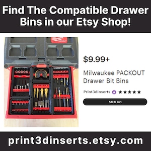 Drawer Bit Holders - Milwaukee PACKOUT - Etsy