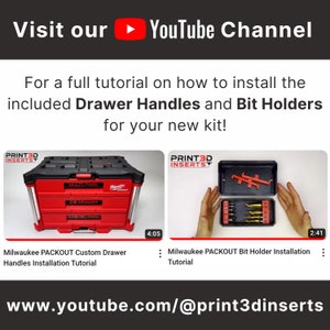 M12 Die Grinders Ultimate Organization Inserts Kit – Milwaukee PACKOUT ...