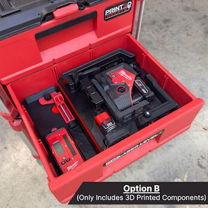 M12 Laser Level Ultimate Organization Inserts Kit - 3-plane - Milwaukee ...