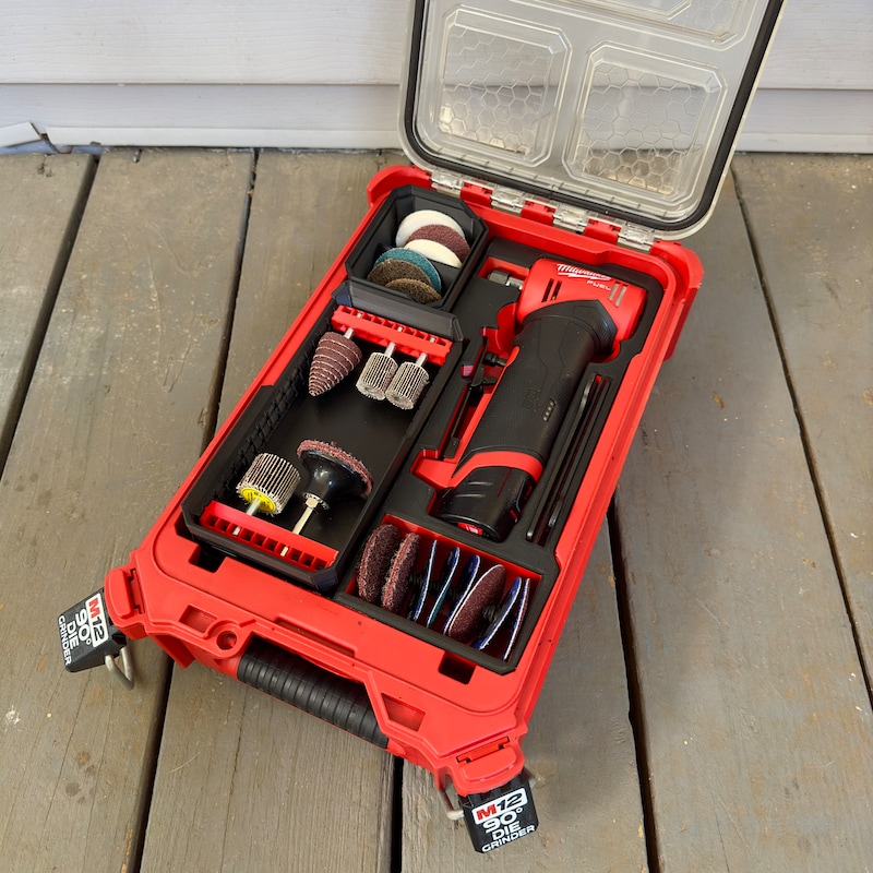 Red Angle Grinder - Etsy