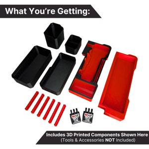 M12 Right Angle Die Grinder Ultimate Organization Inserts Kit ...