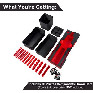 M12 Die Grinder Ultimate Organization Inserts Kit Milwaukee PACKOUT Box ...
