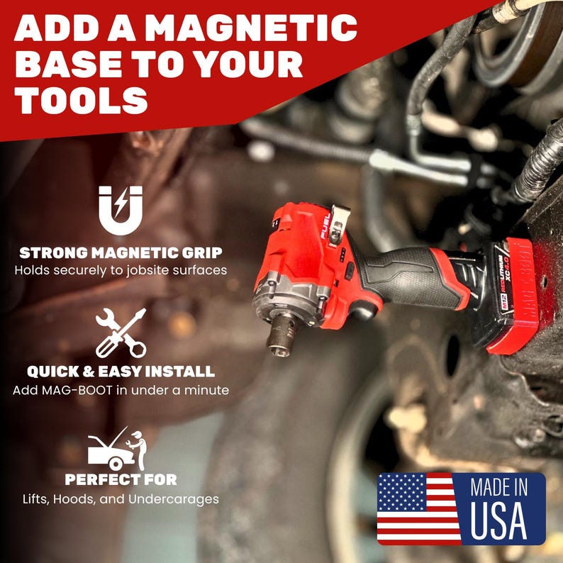MAG-BOOT Magnetic Battery Cover - Milwaukee M12 XC3.0/4.0/6.0 - Etsy