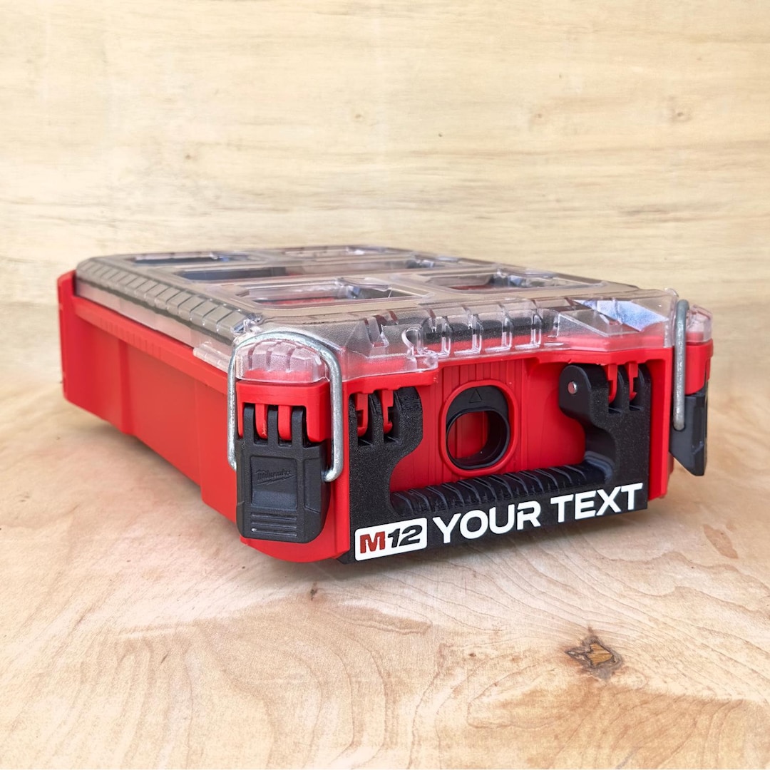 Custom Box Handle | Milwaukee PACKOUT | Small Parts Organizer | (48-22 ...