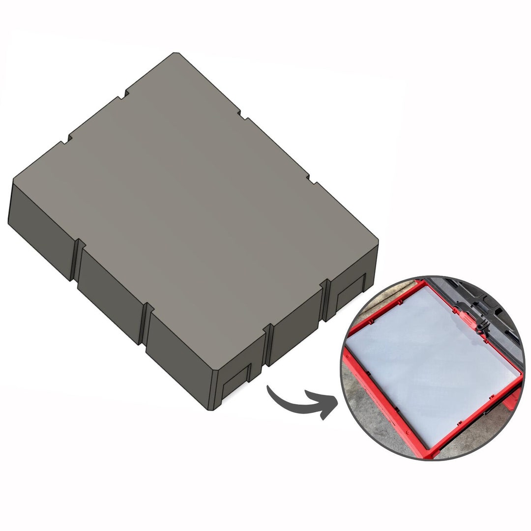 3D STEP File - Milwaukee PACKOUT 2-drawer Tool Box - Etsy