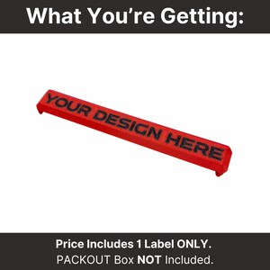 Custom Small Low-profile Organizer Label - Milwaukee PACKOUT - Etsy