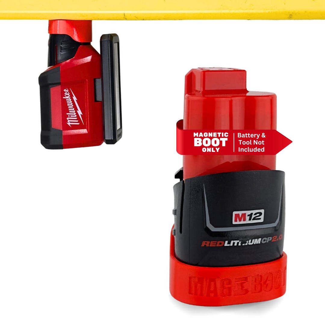MAG-BOOT Magnetic Battery Cover - Milwaukee M12 CP1.5/2.0/3.0 - Etsy