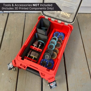 M12 Right Angle Die Grinder Ultimate Organization Inserts Kit ...