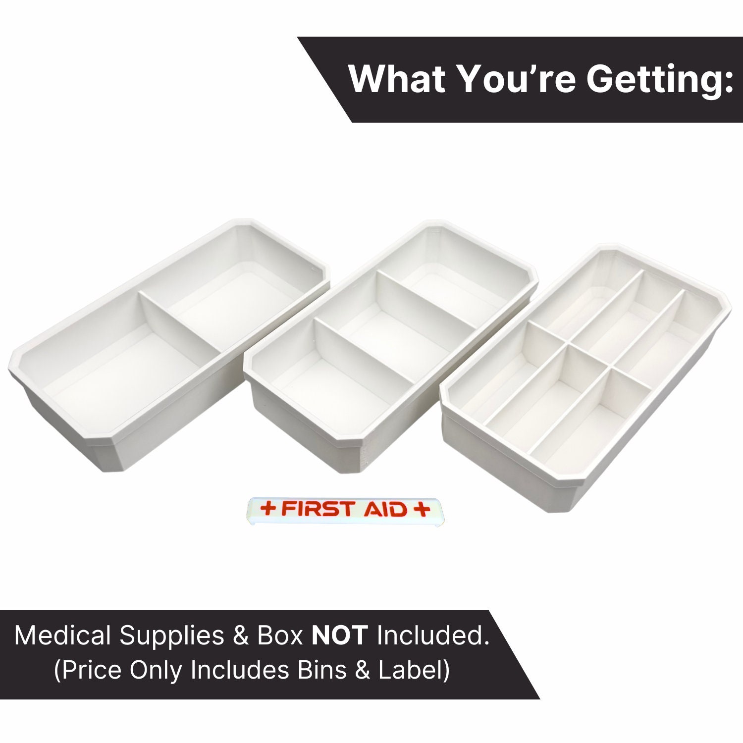 First Aid Inserts Kit - Low-profile Milwaukee PACKOUT Box - Etsy