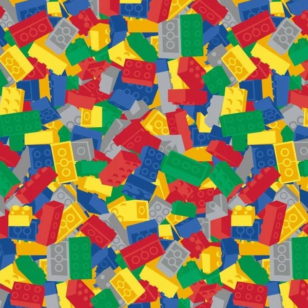 Legos Fabric - Etsy