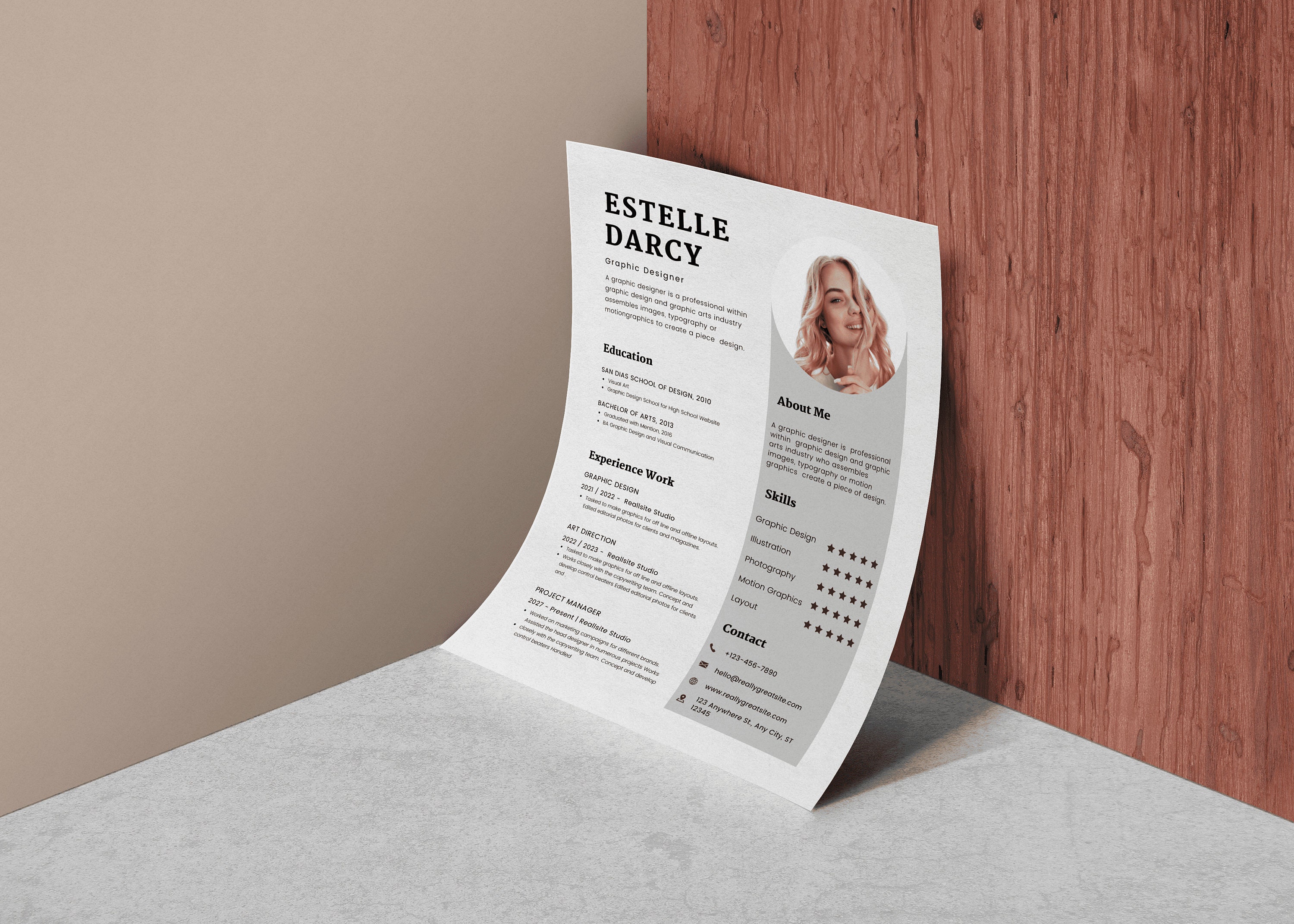 CV Resume Template - Etsy