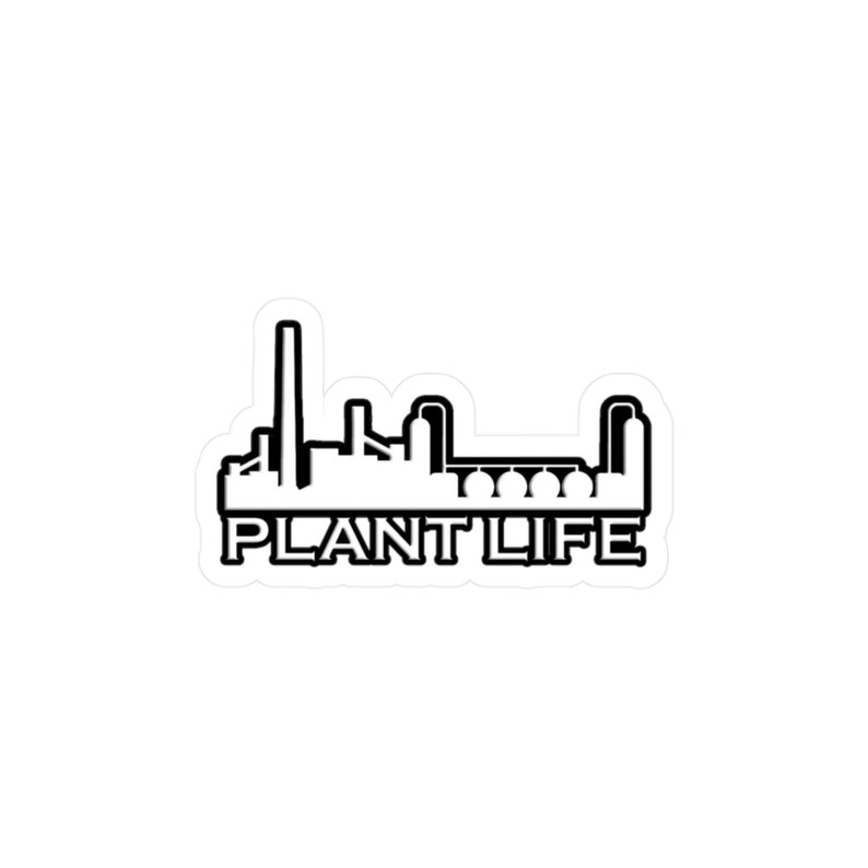 Chemical/refinery Plant Life Kiss-cut Vinyl Decals - Etsy