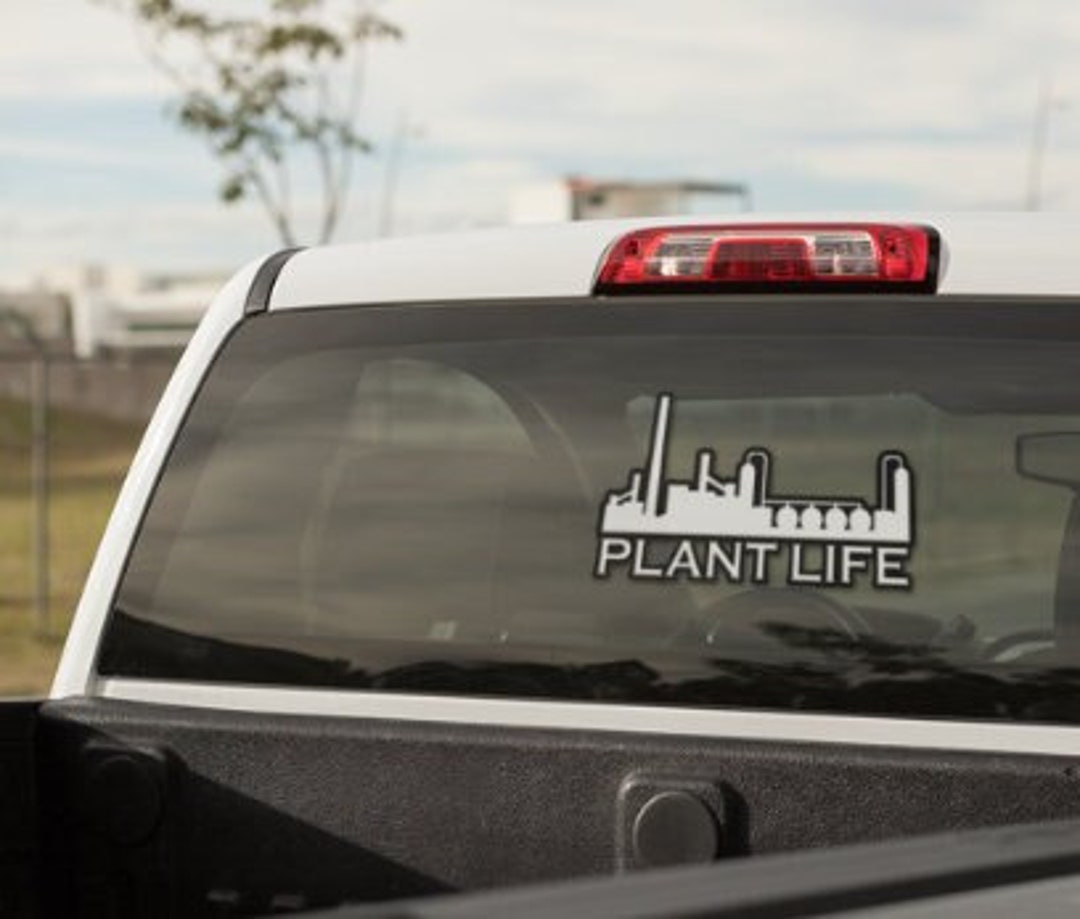 Chemical/refinery Plant Life Kiss-cut Vinyl Decals - Etsy