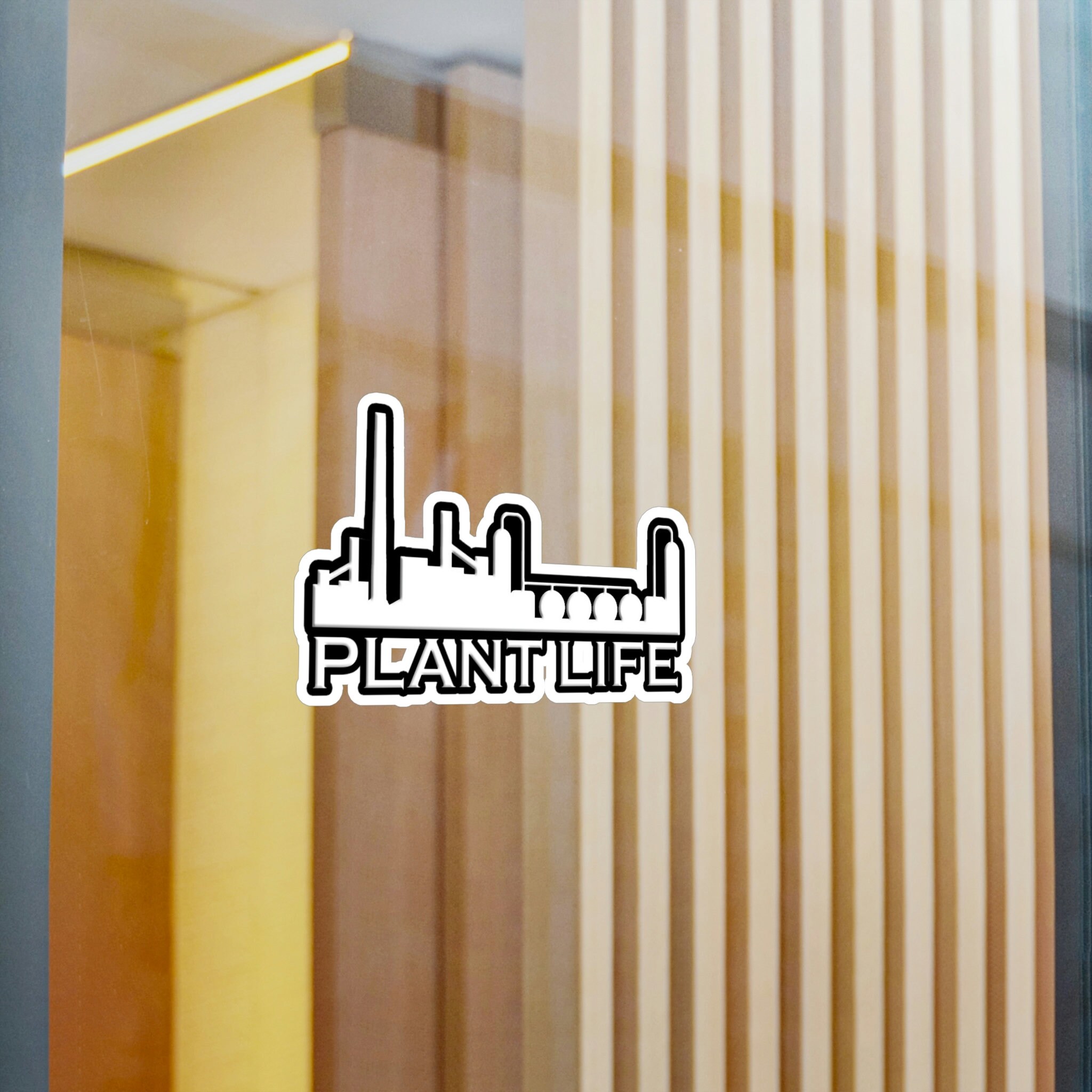 Chemical/refinery Plant Life Kiss-cut Vinyl Decals - Etsy