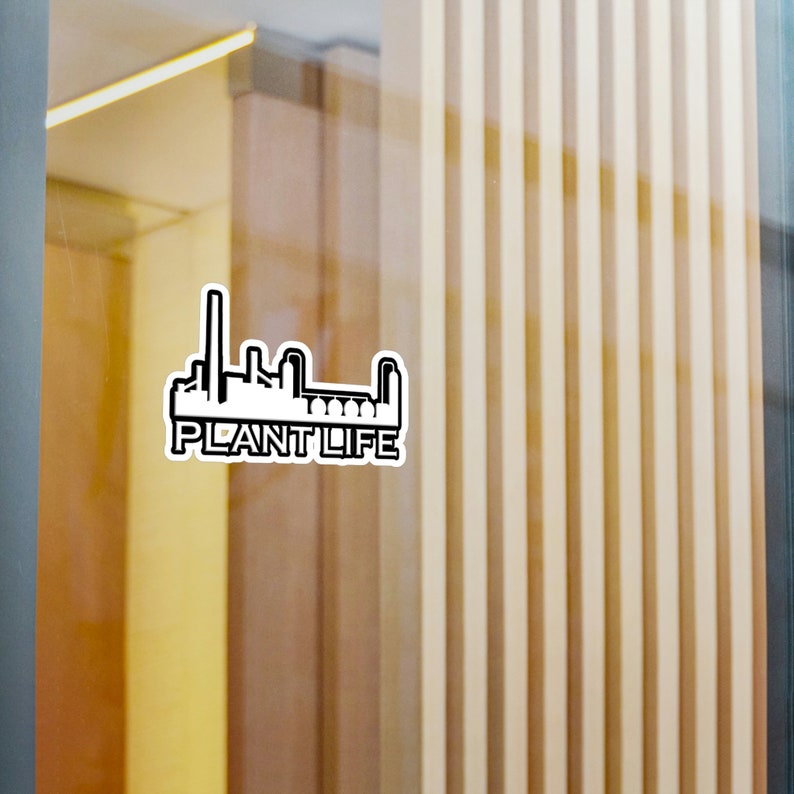 Chemical/refinery Plant Life Kiss-cut Vinyl Decals - Etsy
