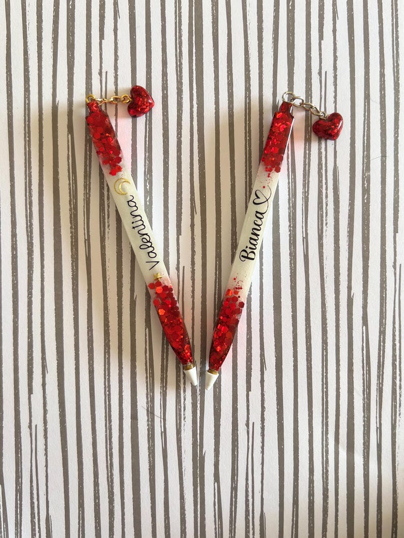 Personalized Resin Refillable Pen - Etsy