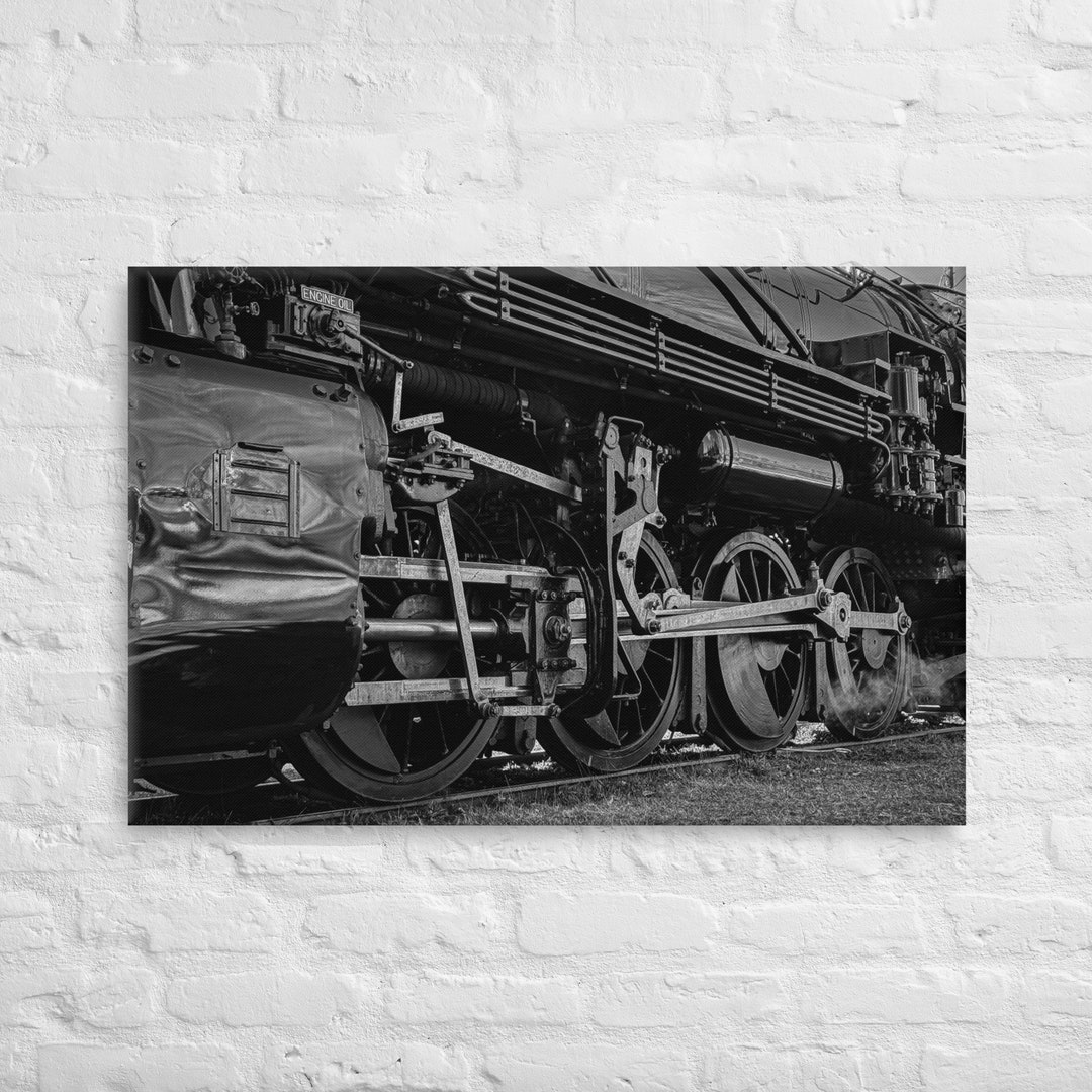 Canvas Steam Locomotive Rods & Wheels - Etsy