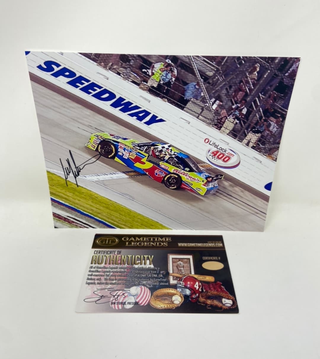 Mark Martin Autographed Photo - Etsy