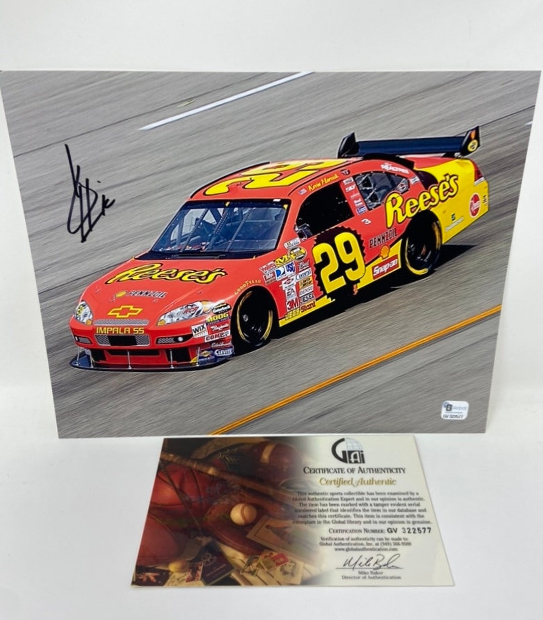 Kevin Harvick Autographed Photo - Etsy
