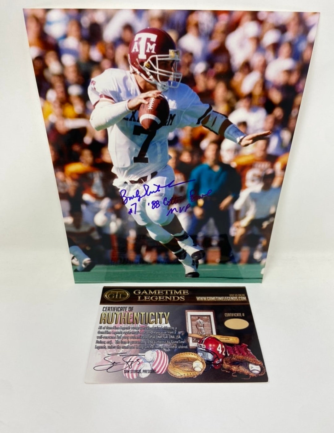 Bucky Richardson Texas A&M Autographed Photo - Etsy