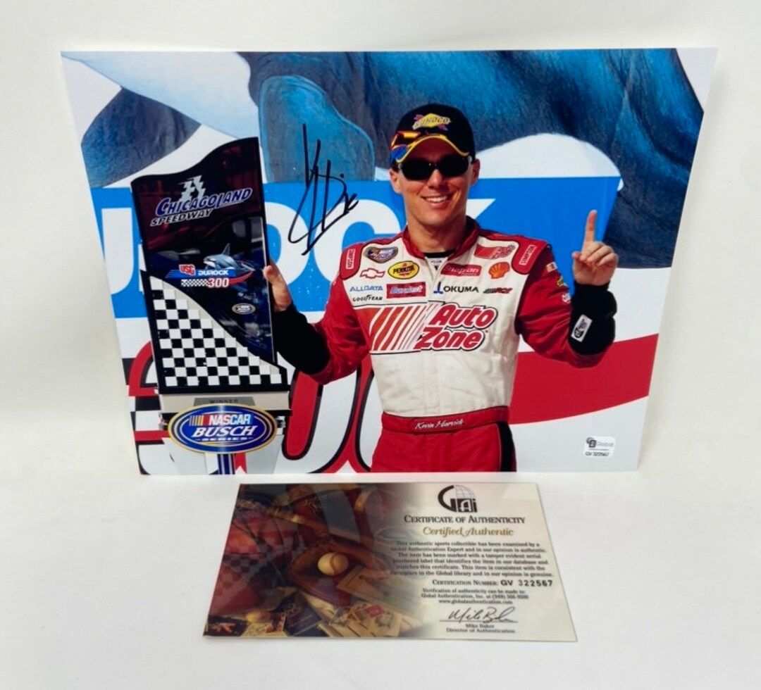 Kevin Harvick Autographed Photo - Etsy