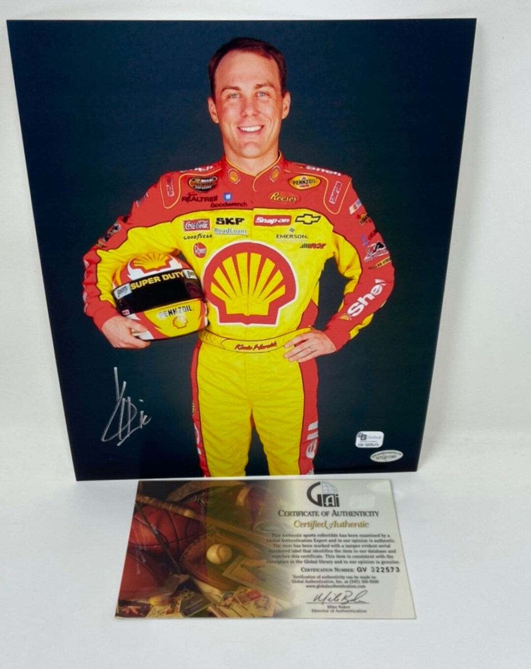 Kevin Harvick Autographed Photo - Etsy