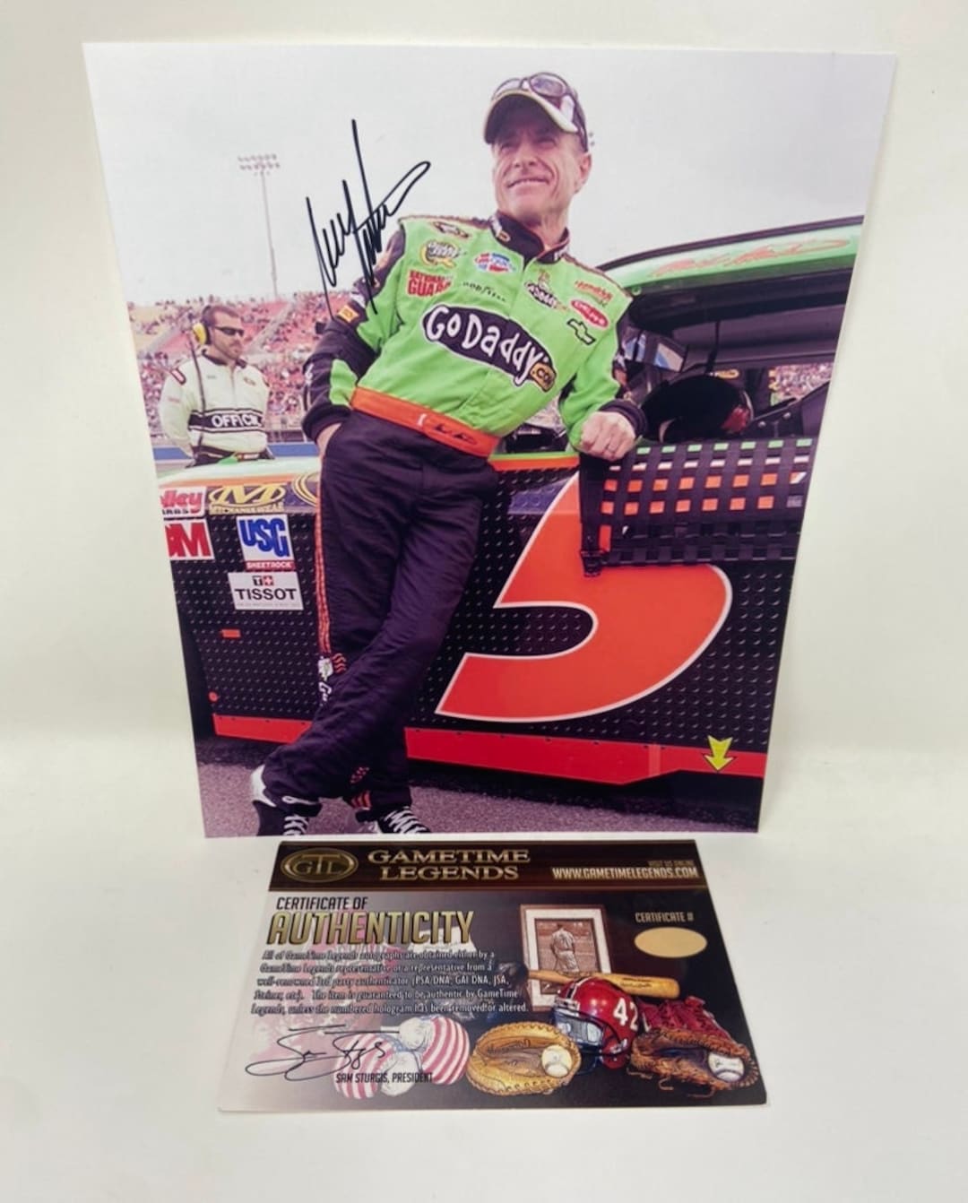 Mark Martin Autographed Photo - Etsy