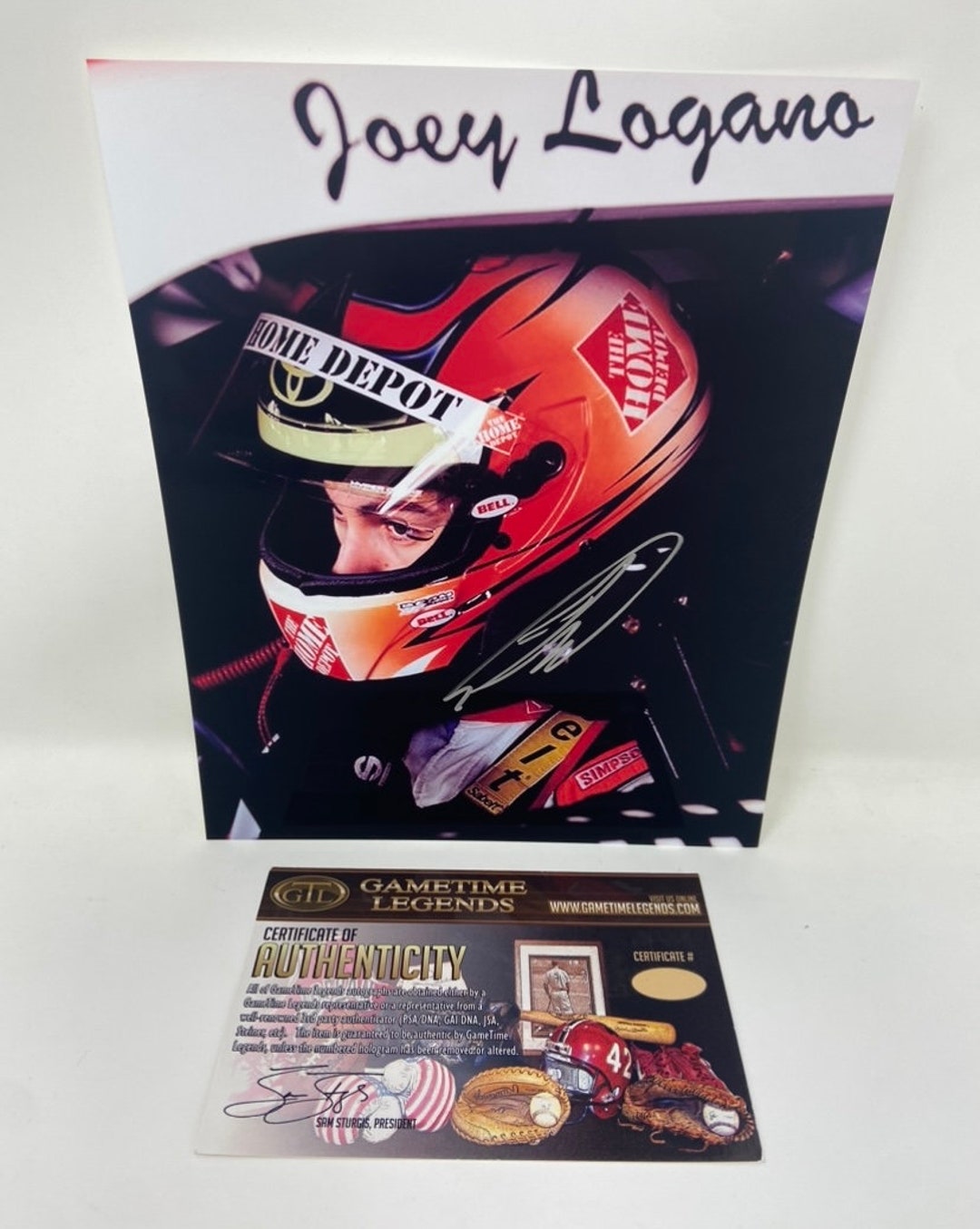 Joey Lagano Autographed Photo - Etsy