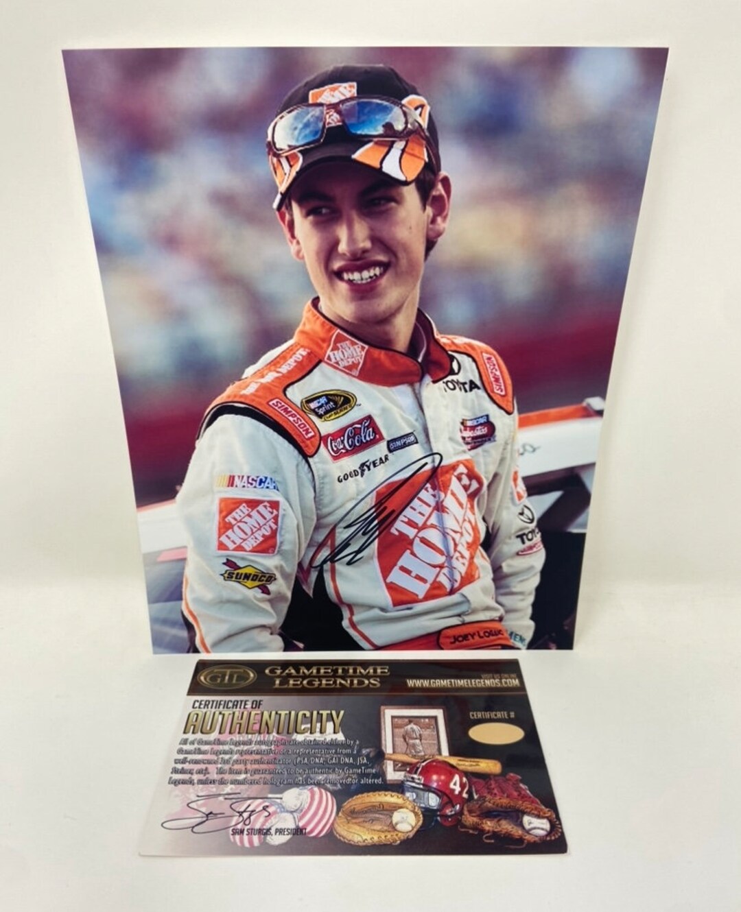 Joey Lagano Autographed Photo - Etsy